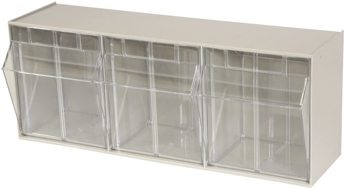 Akro Mills TiltView Storage Bin - 3 Bin Unit