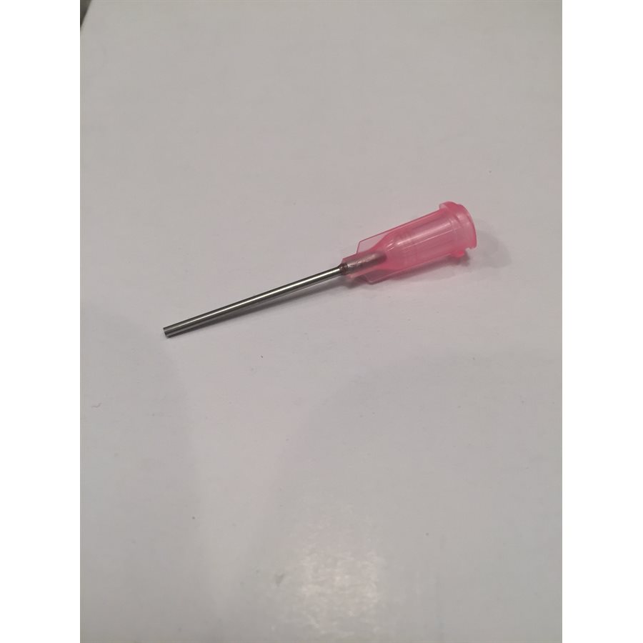 Suction Needle (Pink) - 1" length, 18 gauge