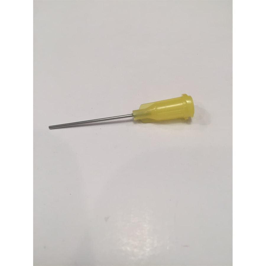Suction Needle (Yellow) - 1" length, 20 gauge