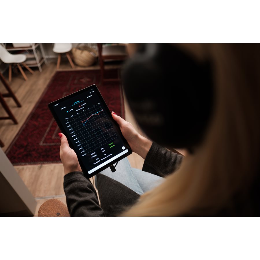 HearX hearTest Clinical Pure-Tone Tablet-Based Audiometer with Extended ...