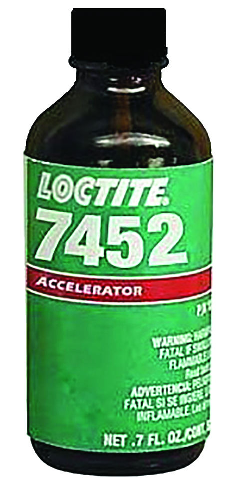 Loctite 7452 Tak Pak Accelerator (1.75oz Bottle with Brush Cap)