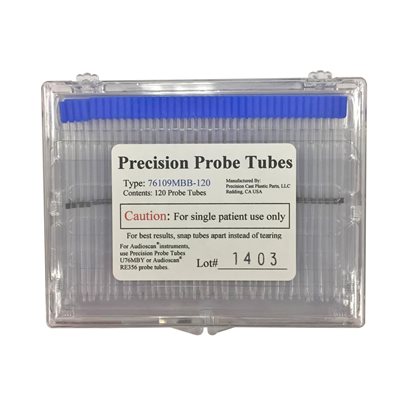 Precision Probe Tubes with Marker Ring - Blue (120 / pk)