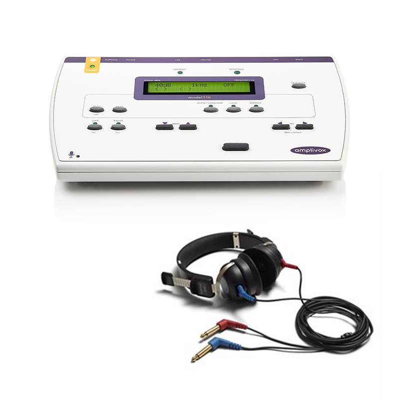 Amplivox Model 116 Portable Screening Audiometer, AC only