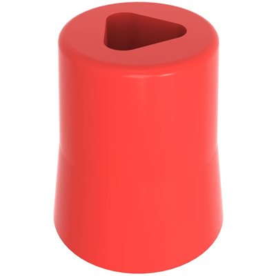 Otodynamics Brand N-Type DPTE OAE Eartips - 5mm, Red (100 / pk)