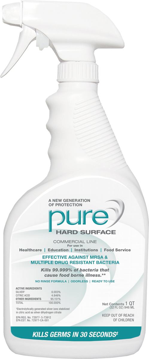 PURE Hard Surface Disinfectant Spray (32oz bottle)