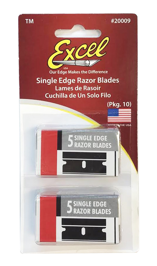 Single Edge Razor Blades (10 / pack)