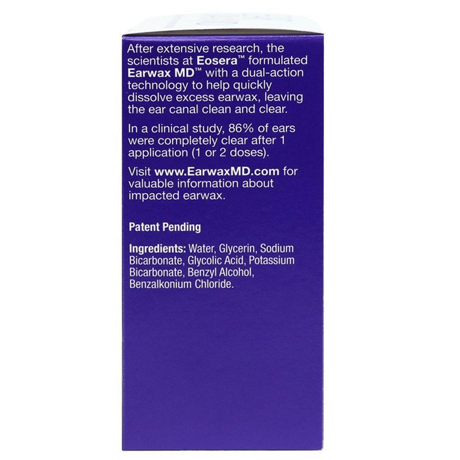 Ear Wax MD Take-Home Kit with Bottle (0.5 oz) & Bulb Syringe