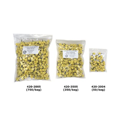 E-A-RLink 3A Insert Eartips - Yellow (750 / pk)