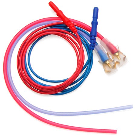 Reusable Eartip Electrode Cable with Tubing (2 / pack)